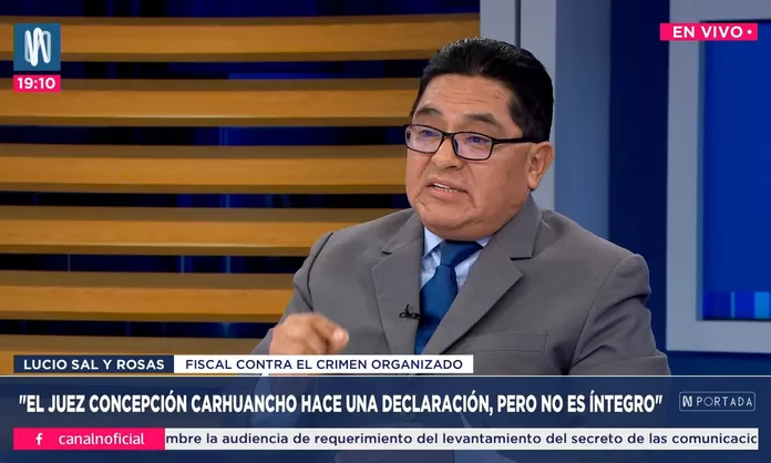 Lucio Sal y Rosas: El juez Carhuancho hace una aclaración pero no es ...