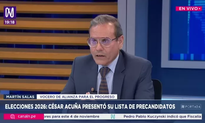 Martín Salas: No hay comunicación formal que diga que Santiváñez vaya a ...