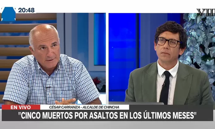 César Carranza: Se registraron cinco muertos por asaltos en los últimos ...
