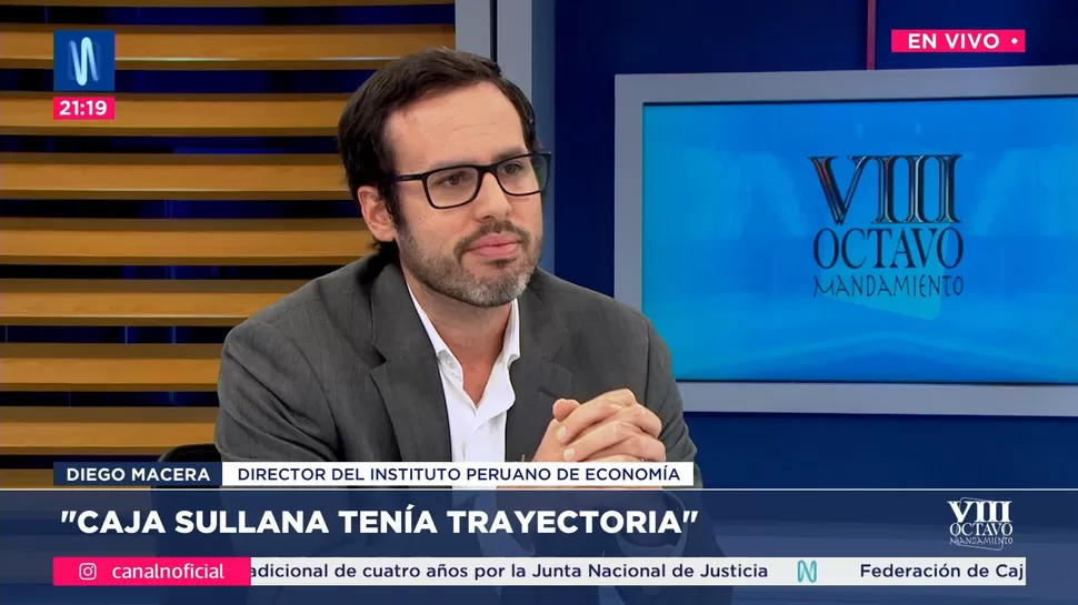 Diego Macera, director del Instituto Peruano de Economía, analiza la ...