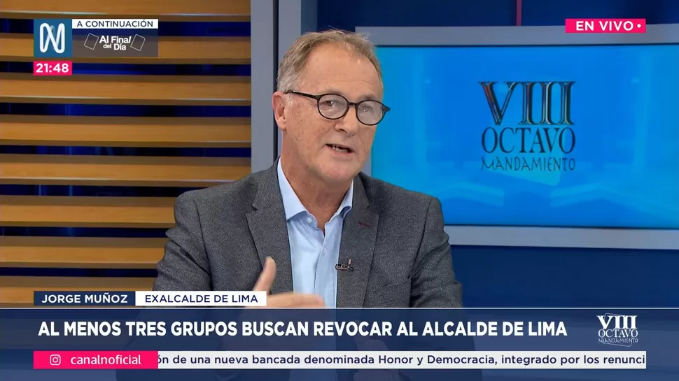 Jorge Muñoz: El alcalde pretende emitir bonos y endeudar a la MML por 5 ...