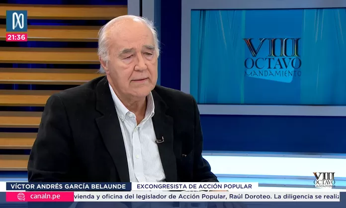 Víctor Andrés García Belaúnde a Alva: Me parece que no es adecuada su ...