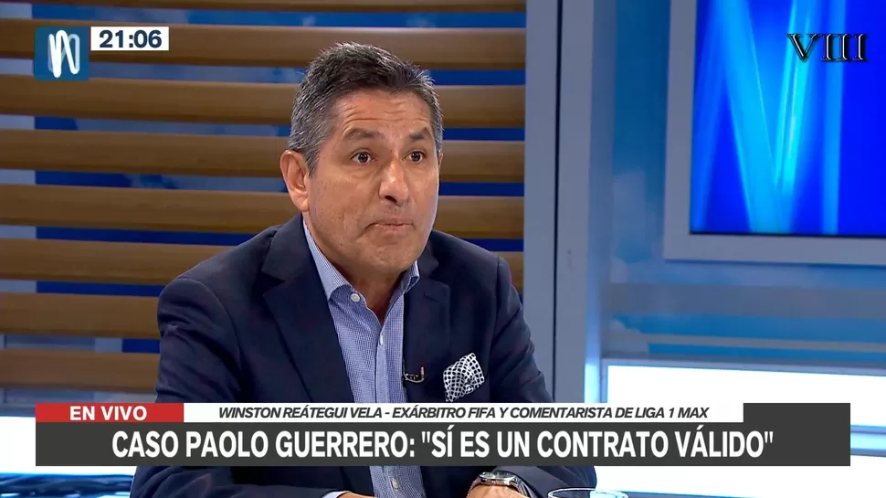 Winston Reátegui Vela: El contrato de Paolo Guerrero sí es válido | Canal N
