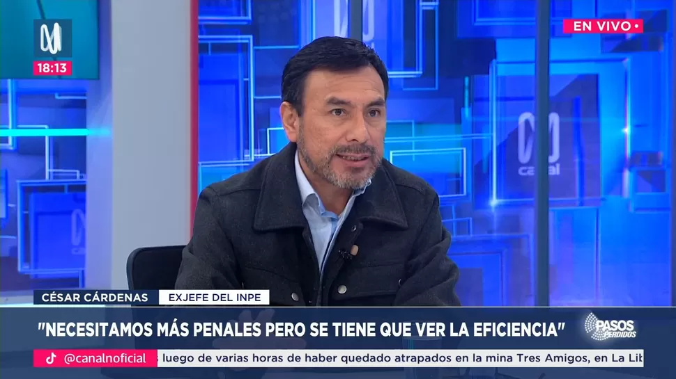 César Cárdenas: "Se necesita también atender y retirar a los malos ...