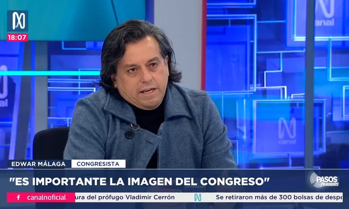 Edward Málaga: Soy militante y miembro de la bancada Avanza País | Canal N