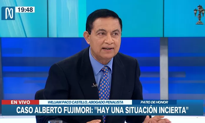 William Paco: Hay una situación incierta sobre el caso Alberto Fujimori ...